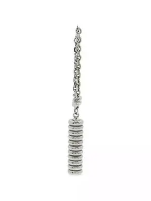 Saint Laurent Tone Keychain - Silver
