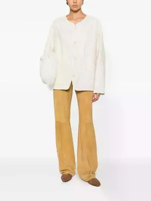 FORTE_FORTE Paneled Pocket Trousers