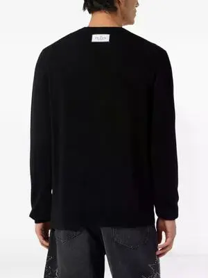 Philipp Plein Jacquard Hexagon Logo Knitwear