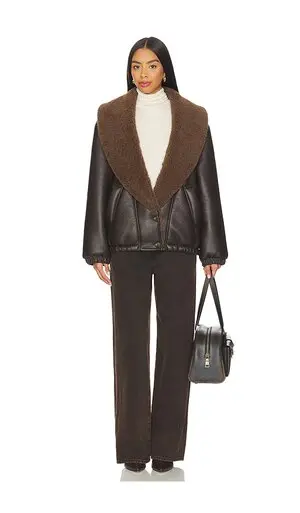 Blanknyc Faux Leather Shearling Jacket