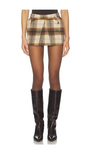 Ksubi Addison Skirt - Brown