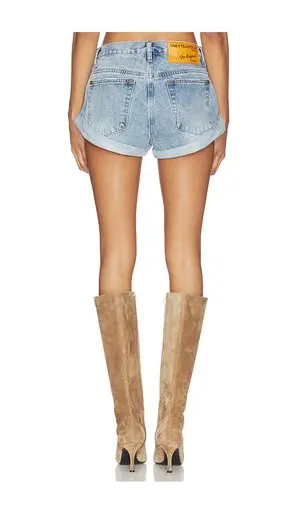 ONETEASPOON Bandits Low Waist Shorts - Blue