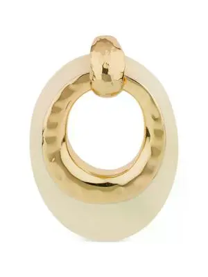 Gas Bijoux Selva Hammered Hoop Earrings