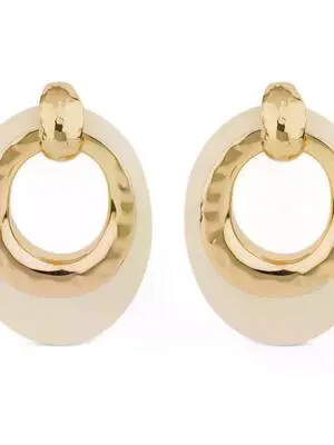Gas Bijoux Selva Hammered Hoop Earrings