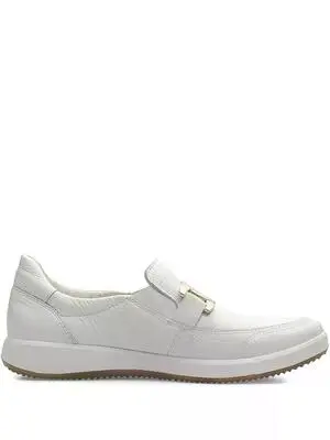 ARA Slip-on Loafers With Decorative Buckle Detailing