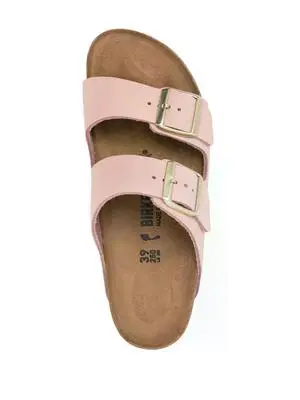 BIRKENSTOCK Arizona Suede Slides - Pink