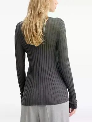 IRO PARIS Hattie Ribbed V-neck Sweater