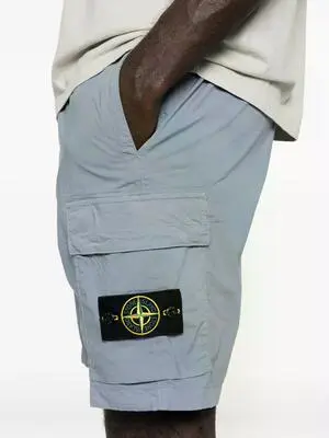 Stone Island Stretch Cotton Tela Paracadute Bermuda Shorts