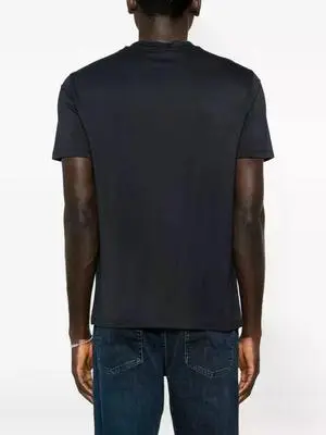 Emporio Armani Logo-detail T-shirt - Black