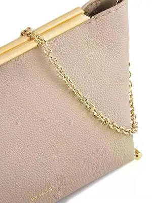 AQUAZZURA Galerie Clutch Bag With Detachable Chain Strap