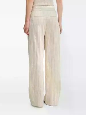 HOSS INTROPIA Pinstripe Pleated Trousers