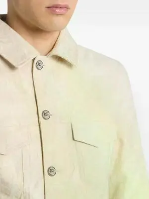 Etro Jacquard Paisley Denim Jacket