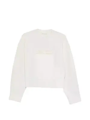 Moncler Logo-patch Crewneck Sweatshirt
