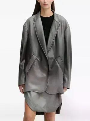 MMC STUDIO Ombré Oversized Jacket - Grey