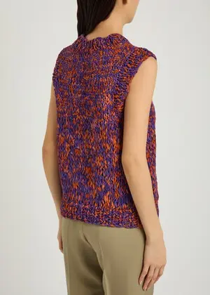 Dries Van Noten Hand-knitted Cotton Vest
