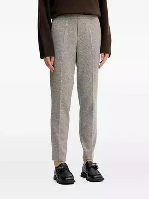Marc O'polo Flecked Straight-leg Trousers