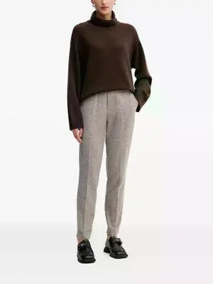 Marc O'polo Flecked Straight-leg Trousers