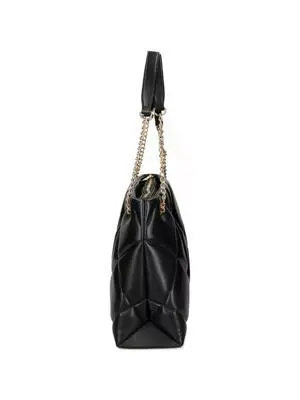 Moschino Quilted Logo Tote Bag - Black