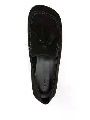Dear Frances Drew Loafer In Suede - Brown