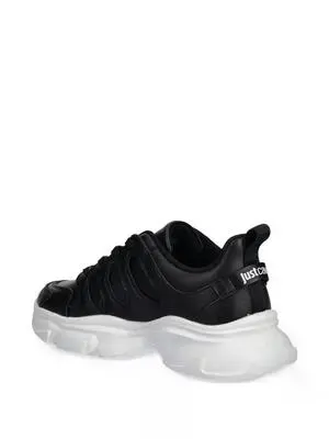Just Cavalli Wave Design Lace-up Sneakers