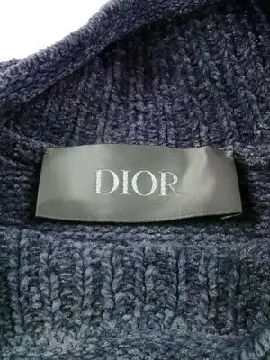 Dior Logo Detail High Neck Sweater