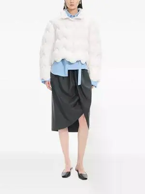 JNBY Wave Quilted Jacket - Neutrals