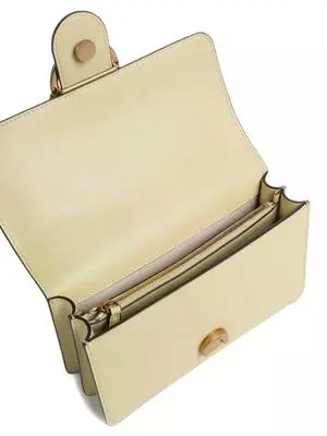 Pinko Love Bag One Small Crossbody Bag In Silky Leather