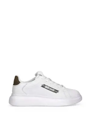 Just Cavalli Logo Detail Platform Sole Sneakers