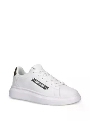 Just Cavalli Logo Detail Platform Sole Sneakers