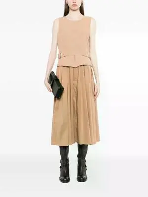 Karl Lagerfeld Belted Midi Dress
