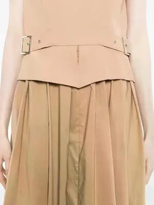 Karl Lagerfeld Belted Midi Dress