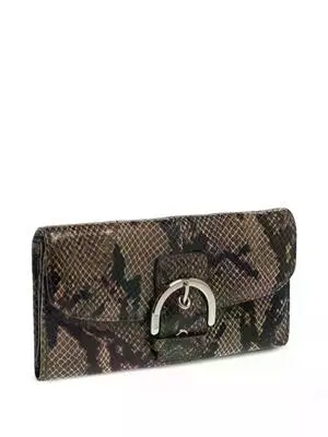COACH VINTAGE Python-embossed Leather Wallet