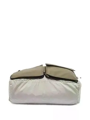 FERRAGAMO Leather-panel Pocketed Tote Bag