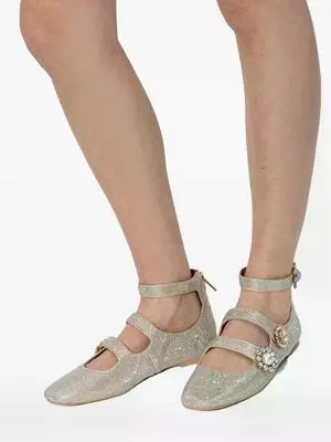 Kurt Geiger Embellished Strappy Pumps - Neutrals