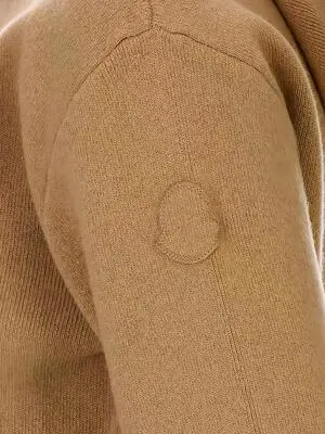 Moncler Logo-patch Drawstring-hood Cardigan