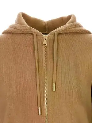 Moncler Logo-patch Drawstring-hood Cardigan