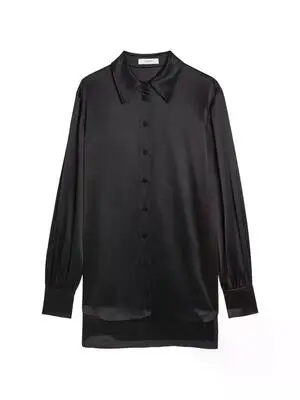 JOSEPH Cuffed Blouse - Black