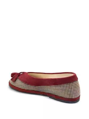 GONDOLINA Dogaressa Tassel Ballet Flats In Tweed