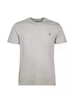 Polo Ralph Lauren Logo-embroidered T-shirt Grey