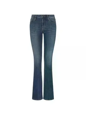 Armani Exchange Buttoned Flared Jeans - Blue