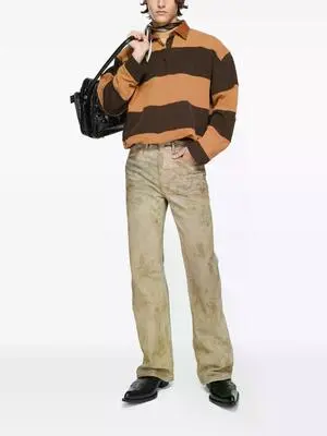 Acne Studios Faded Wide-leg Jeans - Neutrals