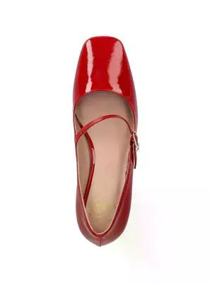 Moschino Patent Buckle Pumps
