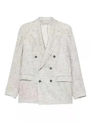 Tagliatore Double-breasted Jacket - Grey