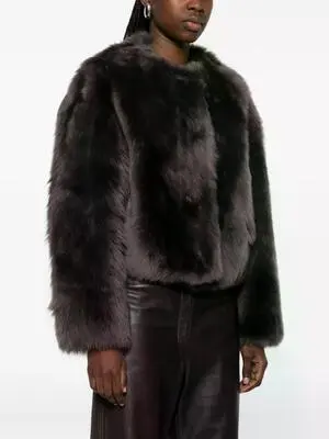 Tagliatore Long-sleeve Shearling Jacket