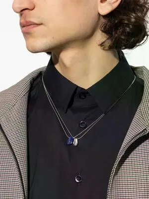 MARANT Teardrop Pendant Necklace - Silver