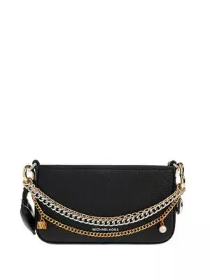 Michael Kors Grained Leather Tote Bag With Heart Charm