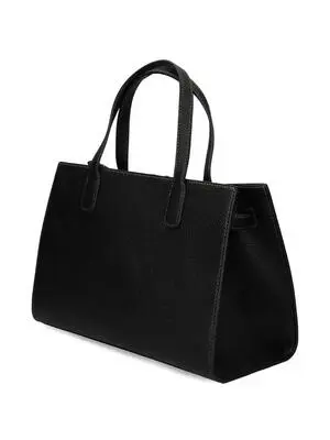 Moschino Heart Embellishment Tote Bag - Black