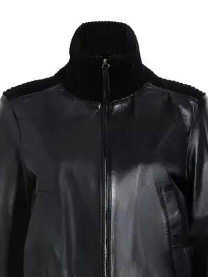 Proenza Schouler White Label Ribbed Collar Jacket