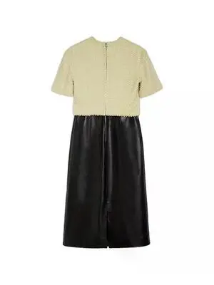 JIL SANDER Beaded Short-sleeve Dress