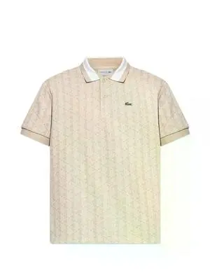 Lacoste Patterned Polo Shirt